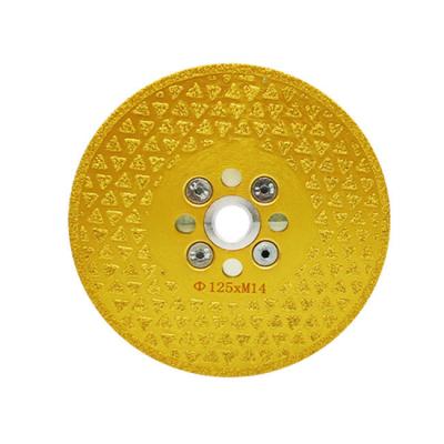 China Dual Side 125mm Brazed Diamond Saw Blades 1.6mm For Masonry for sale