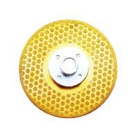 China 180mm Vacuum Brazed Porcelain Tile Grinding Cutting Disc CE for sale