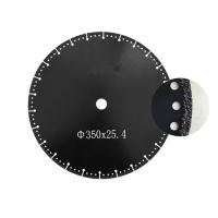 China 350mm 125mm 115mm Vacuum Brazed Diamond Saw Blade Grinding Disc for sale