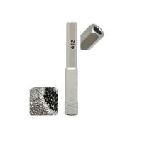 China Deyi White Hexagonal Diamond Drill Core Bits For Ceramic Tile for sale