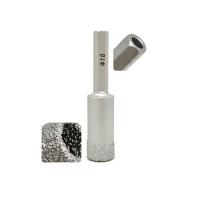 China Deyi White Hexagonal Diamond Drill Core Bits For Ceramic Tile for sale