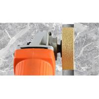 China Marble 75mm Hand Diamond  Grinding Wheel Flate Vacuum Brazed for sale