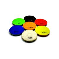 China Thickness 10mm Diamond Floor Polishing Buffer Pads For Concrete 80mm 100mm for sale