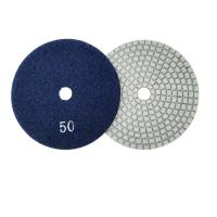 China 4Inch 5Inch Marble Diamond Tile Polishing Pads 1500 3000 BUFF for sale