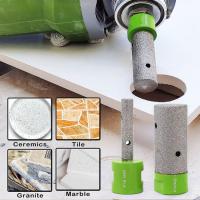 China Tile Stone Countertop 20mm Granite Diamond Finger Milling Bit M14 5/8-11 for sale