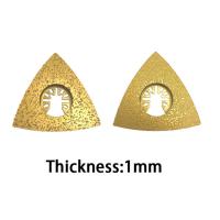 China Deyi Golden Oscillating Saw Tile Concrete Blade 35mm To 88mm for sale