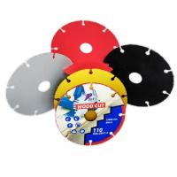 China Nail Wood 125mm Circular Saw Blade Vacuum Brazed Cutter Head With Grit for sale