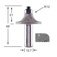 China Grinding Masonry Diamond Finger Milling Bit For Quartz 66mm for sale