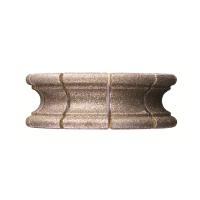 China Silver Slotting Electroplated Bullnose Grinding Wheel 35mm for sale