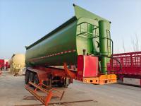 China 40 60 80 Tons Rear Tipper Trailer 30 35 40 Cubic Meter Dump Trailer 9300*2500*3400mm for sale