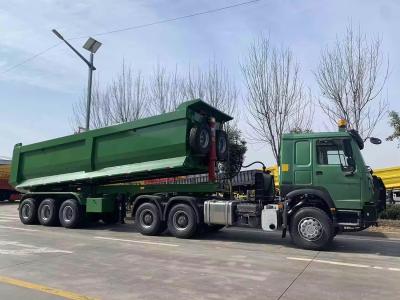 China 80tons Dump Truck Trailers 002 Kingpin Jost 2