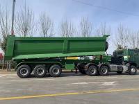 China 3 Axles Truck Trailer Rear Dump Semi Trailer with One Years After-sales Service for sale