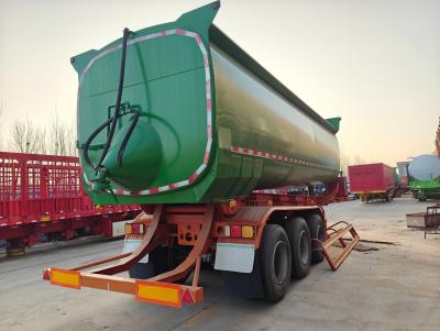 China 6×4 Drive Wheel Coal Sand Building Transport Truck 3 Axle Side Tipper Dump Semi Trailer for sale