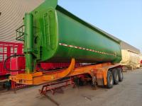 China Automatic Transmission Air Suspension 4 Axles Hydraulic Lifting Semi Trailer for Your for sale