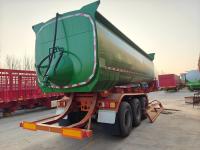 China One 3 Axle 30cbm 35cbm Semi-Remorque a Benne U Shape Rear Dump Trailer for Philippines for sale