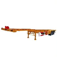 China 40FT Skeleton/Skel/Skeletal Container Transport Semi Trailer for Heavy Duty Transport for sale