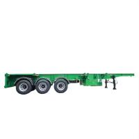 China 40FT Skeleton/Skel/Skeletal Container Transport Semi Trailer for Heavy Duty Transport for sale