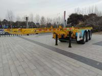 China Tri-Axle Truck Tractor Semi Trailer with One and ABS Anti-lock Braking System for sale