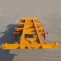 China One Years After-sales Service Flatbed Semi Truck Container Trailer 48FT 40FT 20FT for sale