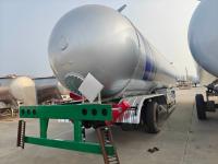 China 3 Axle LPG Tanker Truck Trailers Sengl Tank Semi Trailer for Your Transportation Needs for sale