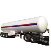 China ISO9001 Certified 3 Axle 60m3 LPG Liquid Gas Tank Semi Trailer for Your Benefit for sale