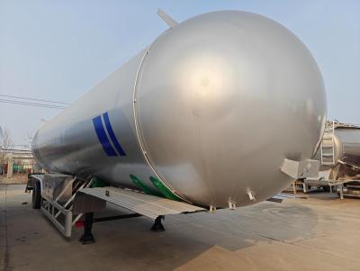 China 3 Axle Number Cryogenic Liquid Nitrogen Oxygen Carbon Dioxide Argon Transport Tank/Semi-Trailer for sale
