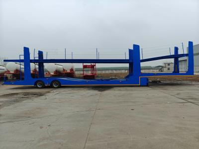China 50T Loading Weight Car Carrier SUV Transport Trailer for Heavy Vehicle Transportation for sale