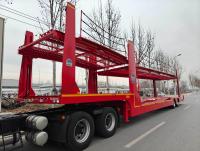 China Self-dumping 6 Units Double Deck Auto Hauler Car Carrier Car Transport Semi Trailers for sale