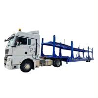 China Self-dumping 6 Units Double Deck Auto Hauler Car Carrier Car Transport Semi Trailers for sale