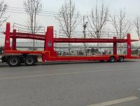 China Direct 3 Axle Side Wall Enclosed Cargo Car Box Semi Tipper Trailer with Semi-Trailer for sale