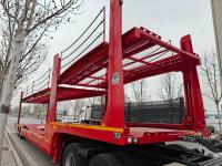 China Direct 3 Axle Side Wall Enclosed Cargo Car Box Semi Tipper Trailer with Semi-Trailer for sale