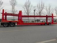 China SUV Electric Car Loading Trailers 3 Axles Car Carrier Tuck Trailer Tire Number 12 for sale