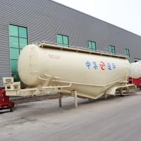 China 500mm Diameter Manhole Steel Semi-Trailer Tank Truck for Crude Oil Transportation for sale