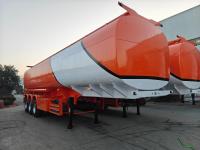China 3 Axle Dry Bulk Cement Powder Tank Semi Trailer Design and with API Air Operated Valve for sale