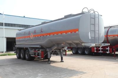 China Customized 3 Axle 45000/50000L Fuel Oil Petrol Tanker Semi-Trailer with Customization for sale