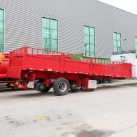 China Steel Low Bed Semi Trailer for Australia 3 Axle Lowbed Lowboy Trailer 60 Ton Low Boy for sale