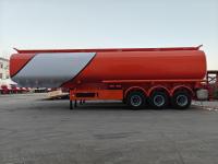 China Stainless Steel Layer Material Fuel Tank Semi Trailer with ABS Anti-lock Braking System for sale