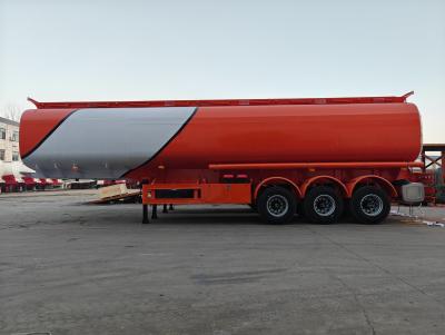 China Stainless Steel Layer Material Fuel Tank Semi Trailer with ABS Anti-lock Braking System for sale