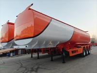 China 40000 42000 45000 50000 60000 Liters Diesel Petrol Gasoline Palm Oil Fuel Tanker Tank Semi Trailer for sale