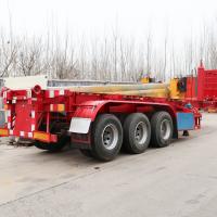 China Grade Heavy Duty Low Bed Trailer 80/120ton Lowboy Truck Semi Lowbed Loader Trailers for sale