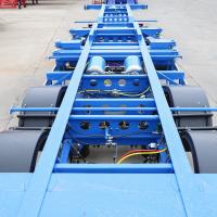 China 80ton Excavator Transport Semi-Trailer with 4 Axles and Heavy Duty Grade at Sale for sale