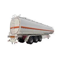 China 3 Axle Semi Trailer Tanker for Corrosive Liquid Delivery 11500*2500*3600 mm Customization for sale