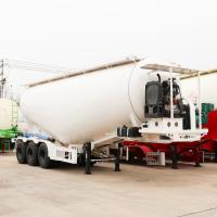 China Grade Heavy Duty 2 3 4 Axle Powder Transporting Bulk Cement Tanker Fly Ash Semi Trailer for sale