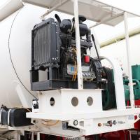 China Grade Heavy Duty 2 3 4 Axle Powder Transporting Bulk Cement Tanker Fly Ash Semi Trailer for sale