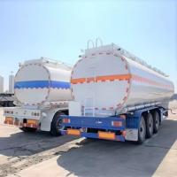 China ABS Anti-lock Braking System 42000L 3 Axles Fuel Tanker Trailer for Petrol Road Tankers for sale