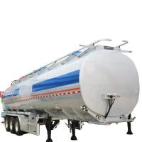 China Competitive 3axles 45000 Liters Liquid Oil Tank Semi Trailer with ISO9001 Certification for sale