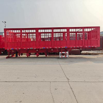China 50 Tons Warehouse Storehouse Fence Cargo Semi-Trailer for Your Warehouse Transportation for sale