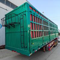 China Affordable Side Fence Semi Trailer Trucks for Heavy Cargo Warehouse Transport for sale