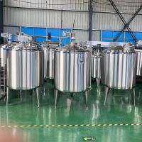 China 304 316 Ss Stainless Steel Mixer Mixing Tank Continuous Operating Pressure Rating for sale