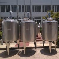 China Stainless Steel High Shear Liquid and Powder Cosmetic Shampoo Emulsifier Mixing Tank for sale